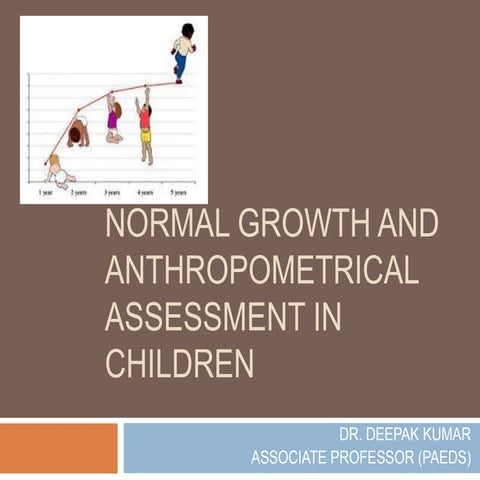 Paediatric Anthropometry | PPTX