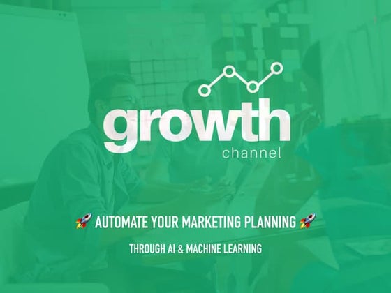 Automate your marketing planning with AI - Growth Channel at Outranking ...