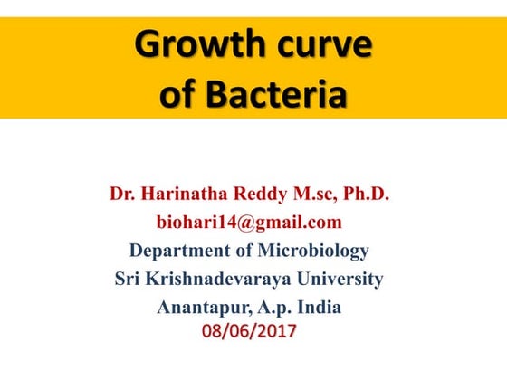 Bacterial growth : Diauxic growth,Synchronous growth and continuous ...