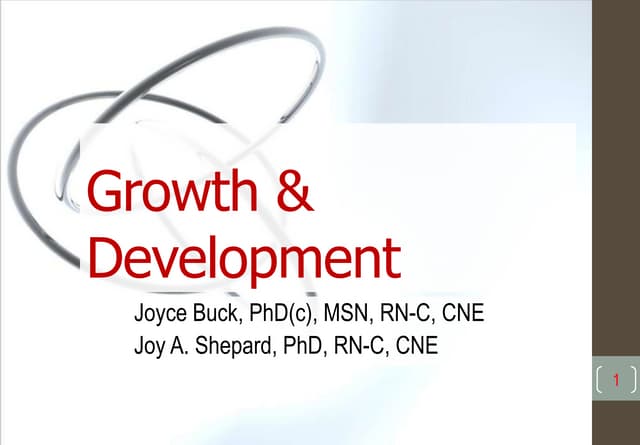 Topic 1 - Developmental Theory - Biophysical theory.pptx