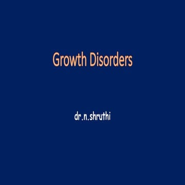 Growth Disorders.pptx