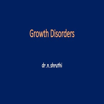 Growth Disorders.pptx