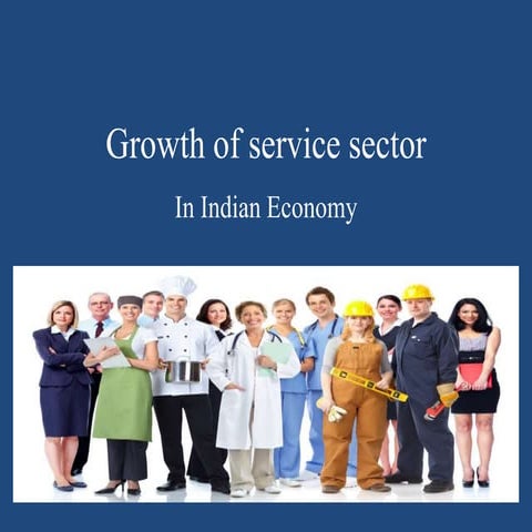 Growth of service sector | PPTX