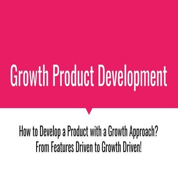 Growth Product Development | PPT