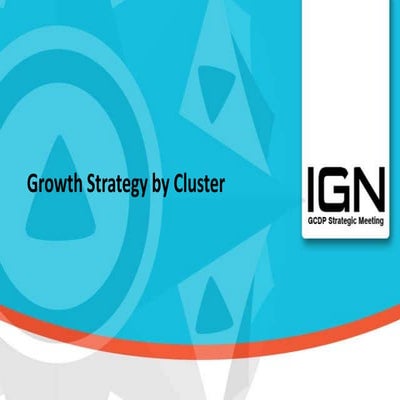 Growth strategy by cluster | PPTX