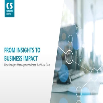 Grow your insights into business value | PDF