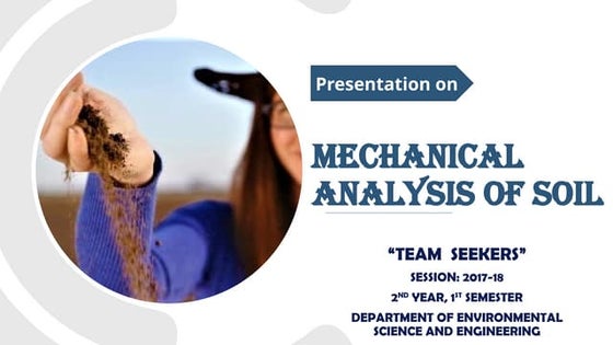 Hydrometer Analysis for Soil (Sedimentation) | PPT