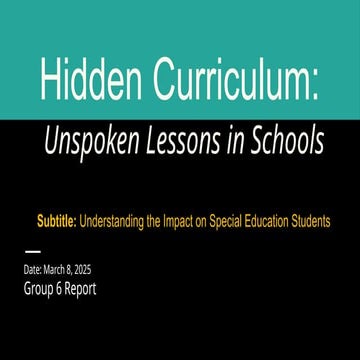 2.2-Hidden-Curriculum. Meaning defination pdf | PDF