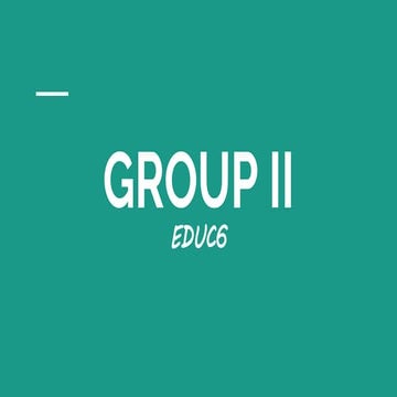 Grp2 educ6 | PPT