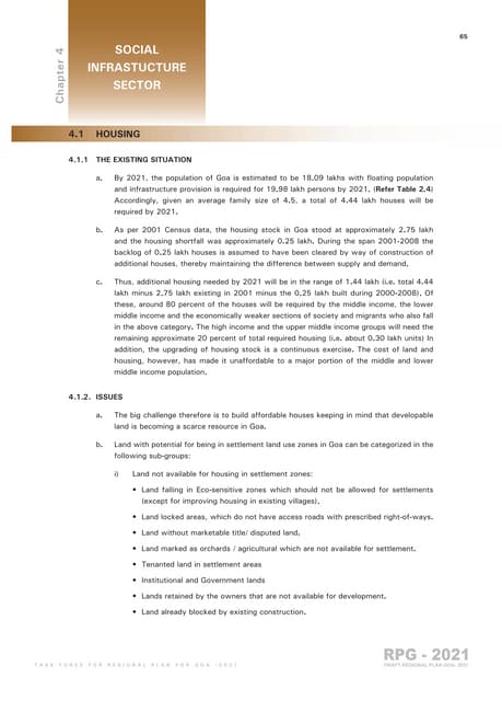 Goa Regional Plan 2021 part 6 | PDF