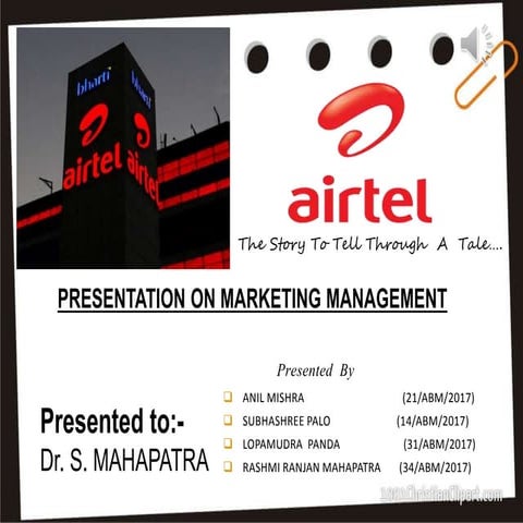 airtel case study(ABM, OUAT) | PPTX