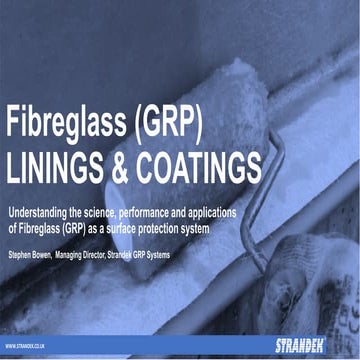 Fibreglass (GRP) Linings & Coatings | PDF