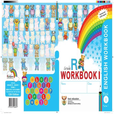 Gr R Englush workbook 1, department of education | PPT