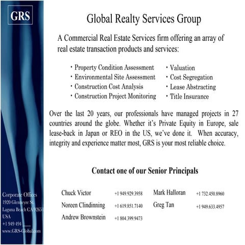 GRS Announcement | PPT