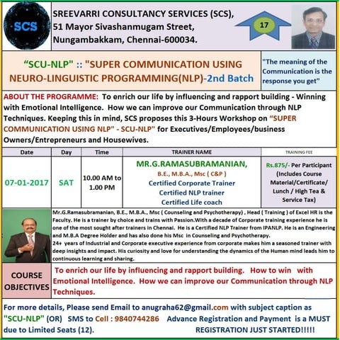 SUPER COMMUNICATION THROUGH NLP | PPT