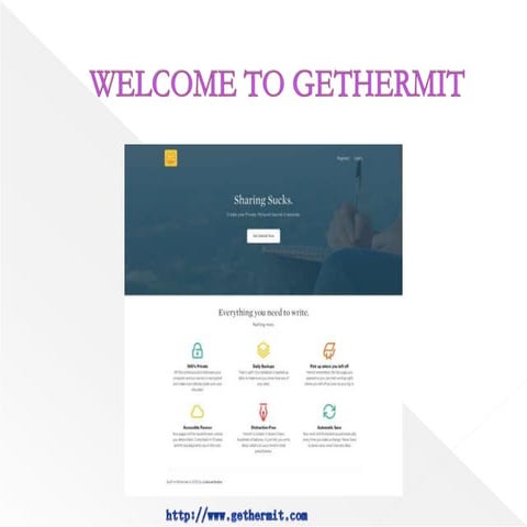 Writing Journal | PPTX