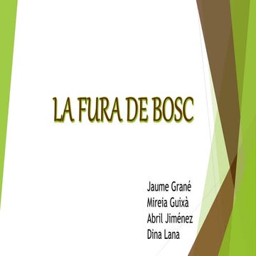 Fura del bosc | PPTX