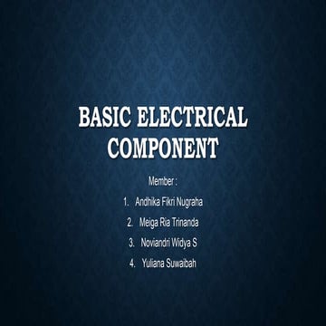 Grup2.basic electrical component | PPT