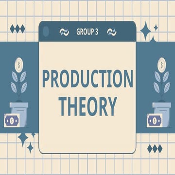 Grup 3 Production Theory - Copy.pptx Presentation | PPT