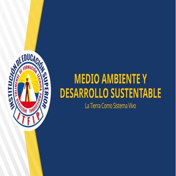 Medio Ambiente Y Desarrollos Sustentables Pptx