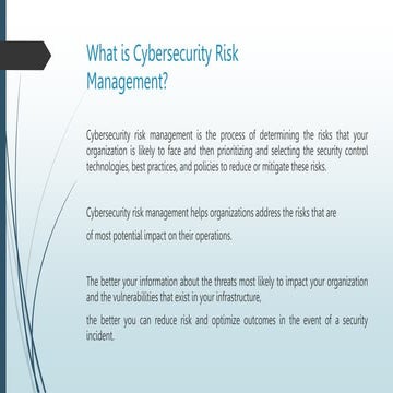 Cybersecurity | PPT