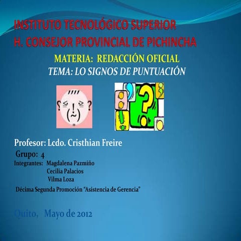 El uso de las comillas en el idioma español | PPTX