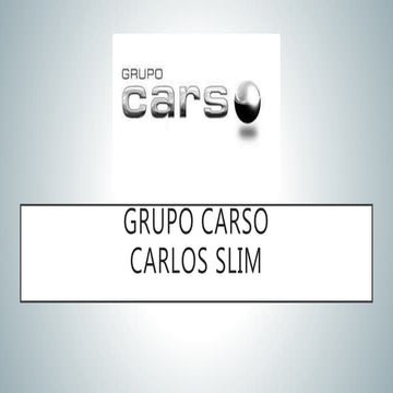 Grupo carso | PPTX