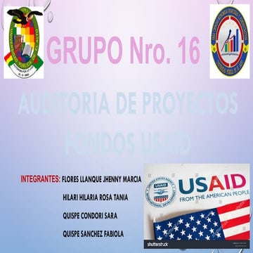 GRUPO Nª 16 AUDITORÍA DE PROYECTOS FONDOS USAID-21.pptx