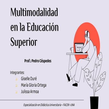 MULTIMODALIDAD | PPTX