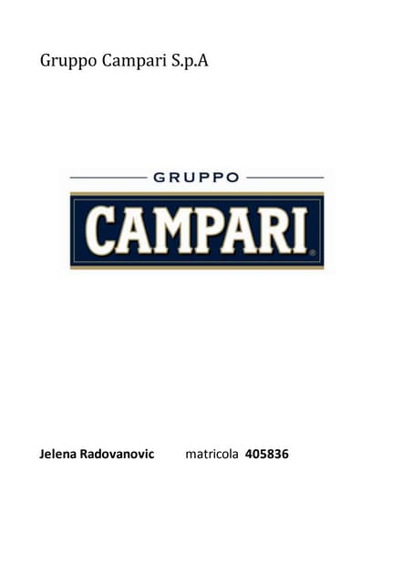 Campari | PPT