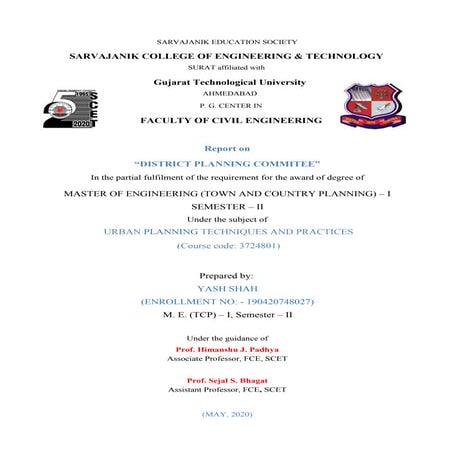 DISTRICT PLANNING COMMITEE | PDF