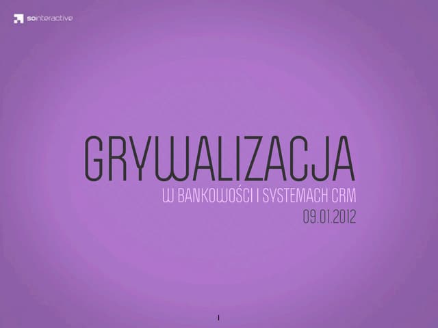 Grywalizacja | PPT Grywalizacja | PPT