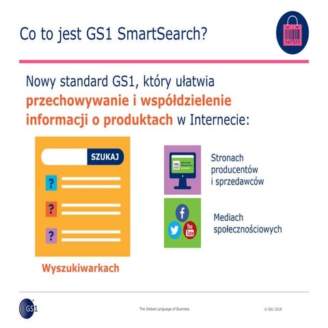 GS1 SmartSearch - rozwiązanie dla eCommerce | PDF