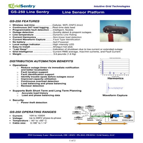 Gs250 brochure | PDF