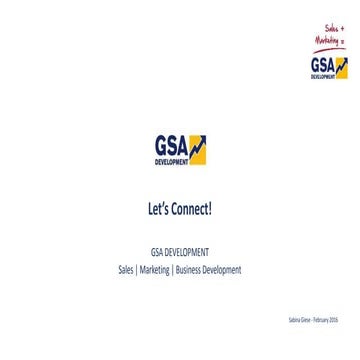 GSA Development | PPTX