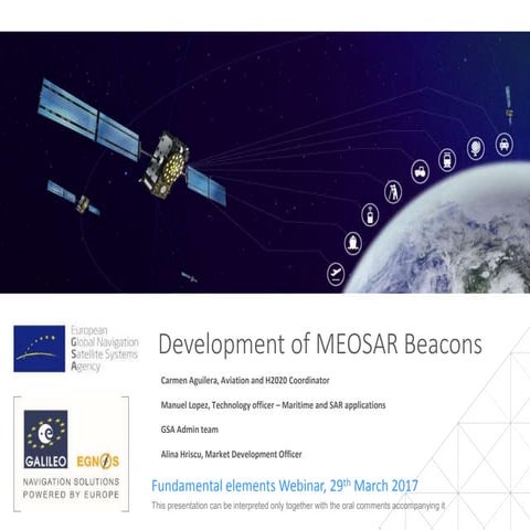 Development of MEOSAR Beacons | PPTX