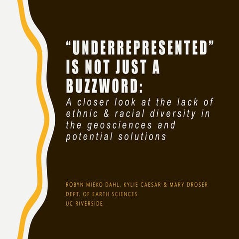 "Underrepresented" is not just a buzzword: A closer look at the lack of ...