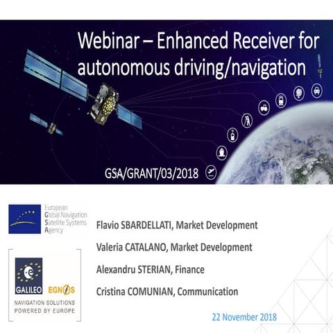 Enhanced Receiver for autonomous driving/navigation - Webinar ...