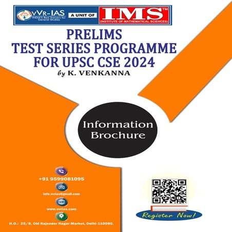 GS & CSAT Test Series Schedule | PDF