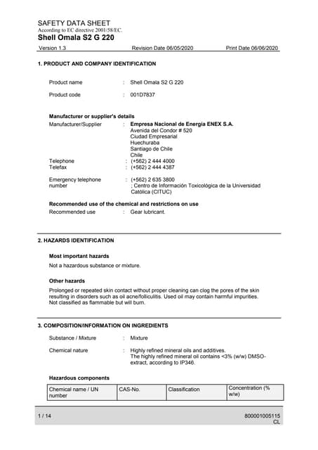 Safety Data Sheet of Magnesium Stearate | PDF