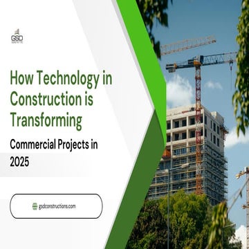 How Technology in Construction is Transforming Commercial Building ...