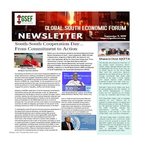 GSEF Newsletter | PDF