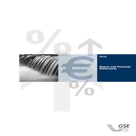 2012 GSE annual Report and Financial Statements | PDF