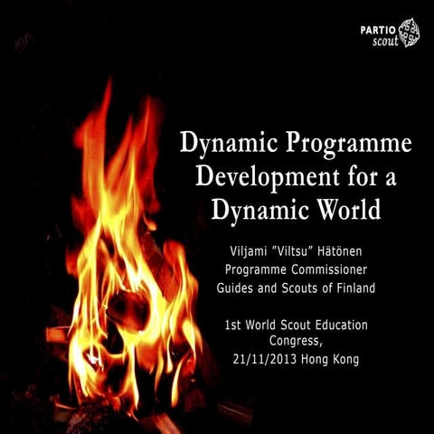 Guides and Scouts of Finland - Dynamic Programme Development | PPT