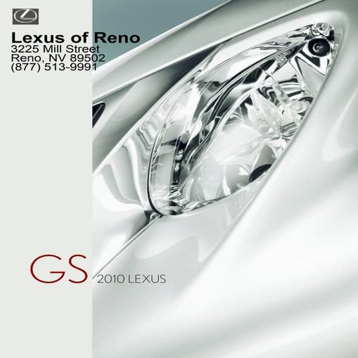 2010 Lexus SC Convertible Reno NV – Lexus of Reno | PDF