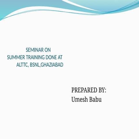 Power Point Presentation on GSM System and its Uses | PPTX