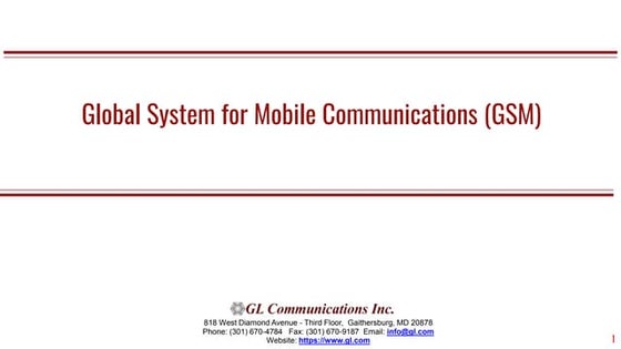 GSM Architecture.ppt