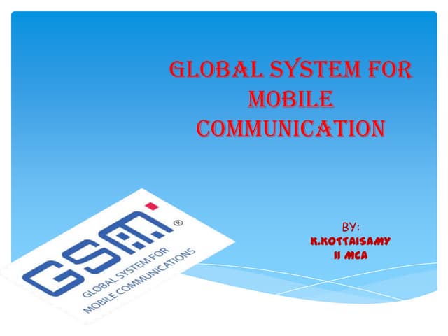 Gsm.....ppt