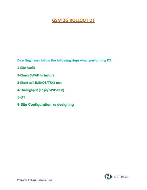LTE Interference troubleshooting guide | PDF