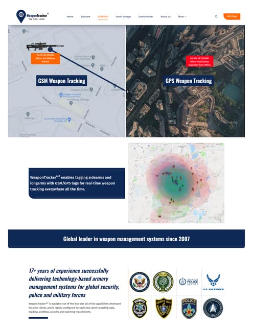 GPS-GSM Location Tracking of Weapons - WeaponTrackerIoT | PDF